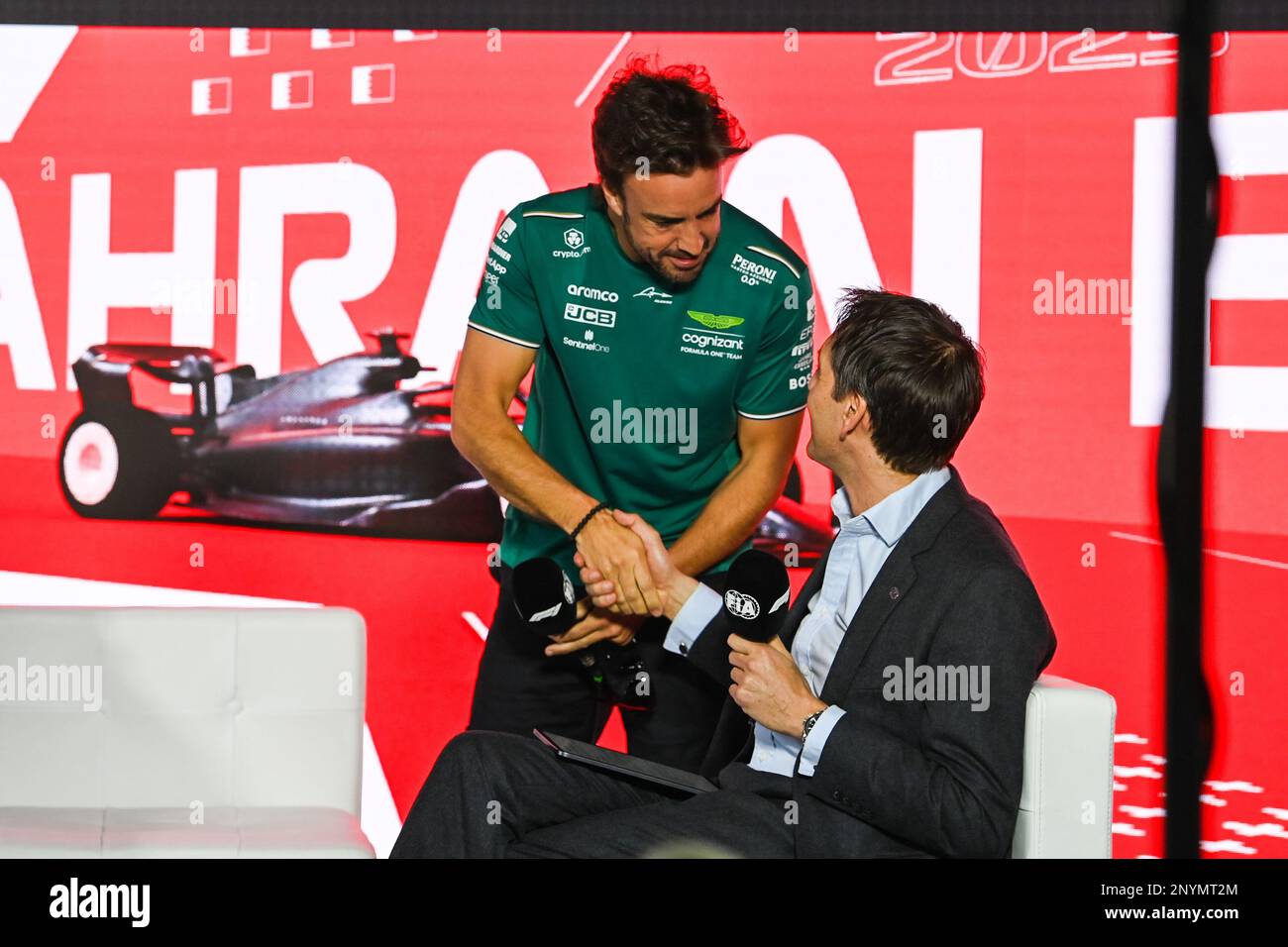 Sakhir, Bahrain. 03rd Mar, 2023. Fernando Alonso (ESP) Aston Martin F1 ...