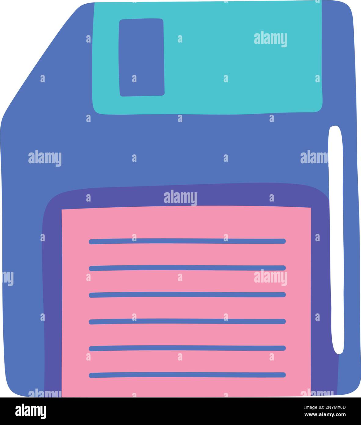 Isolated floppy disk nostalgic hi-res stock photography and images - Alamy