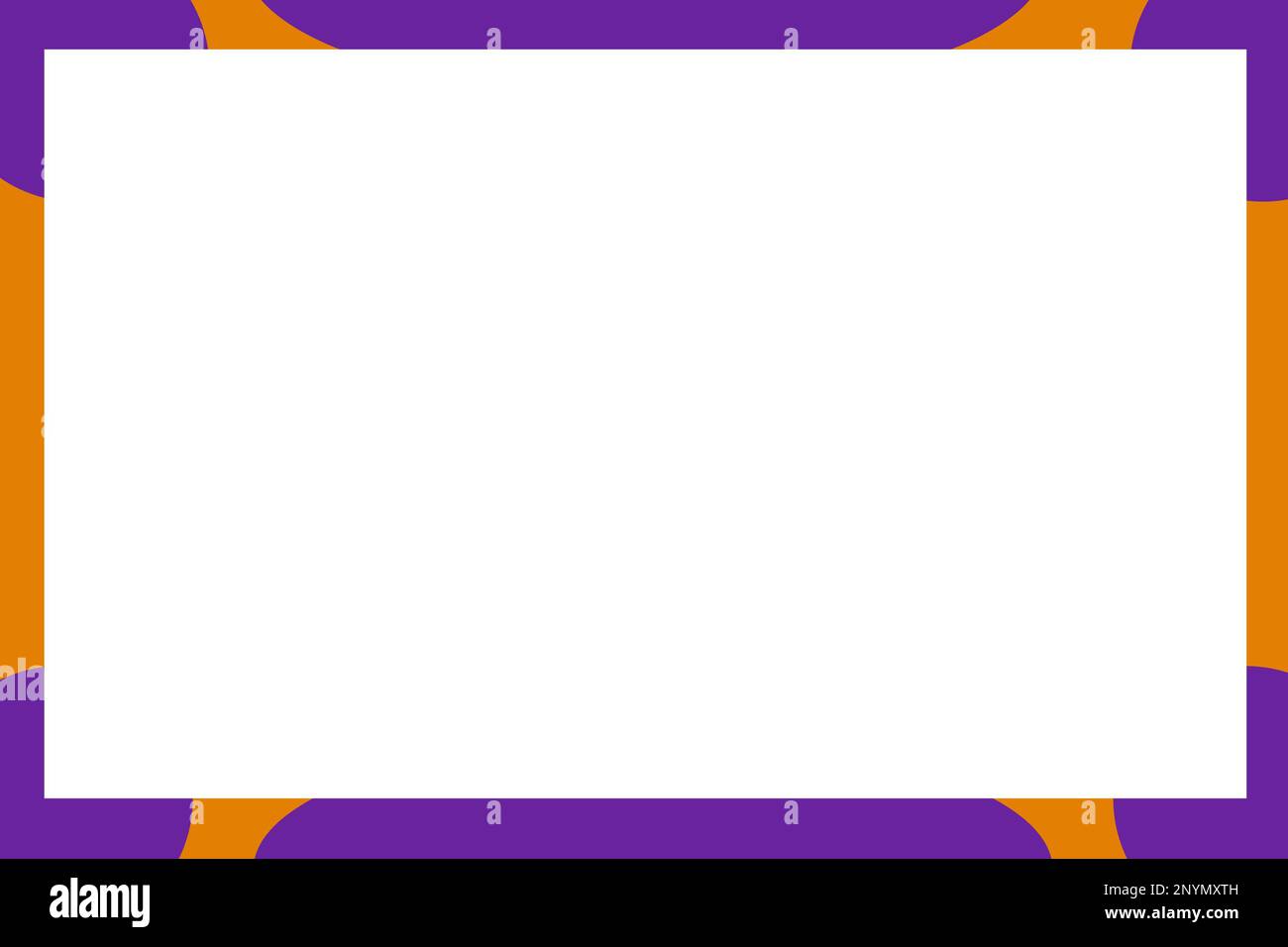 Artistic horizontal border and frame Stock Photo - Alamy