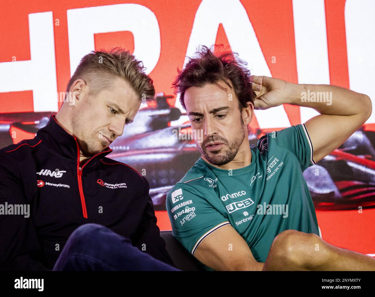 Haas f1 team fernando alonso hi-res stock photography and images - Alamy