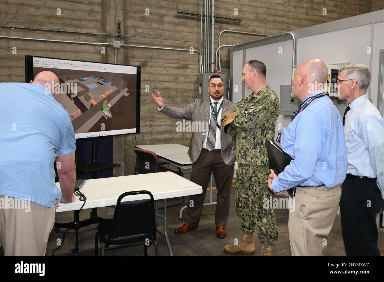 Steven Burrill, Naval Base Coronado 5G smart warehouse logistics ...