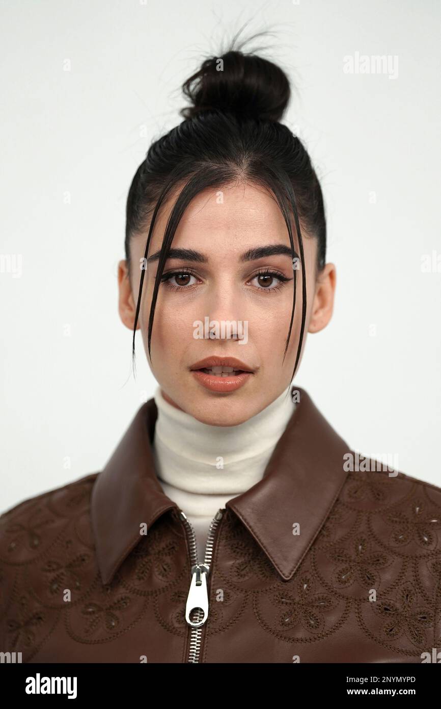 Naomi Scott poses for photographers upon arrival at the Chloe Fall ...