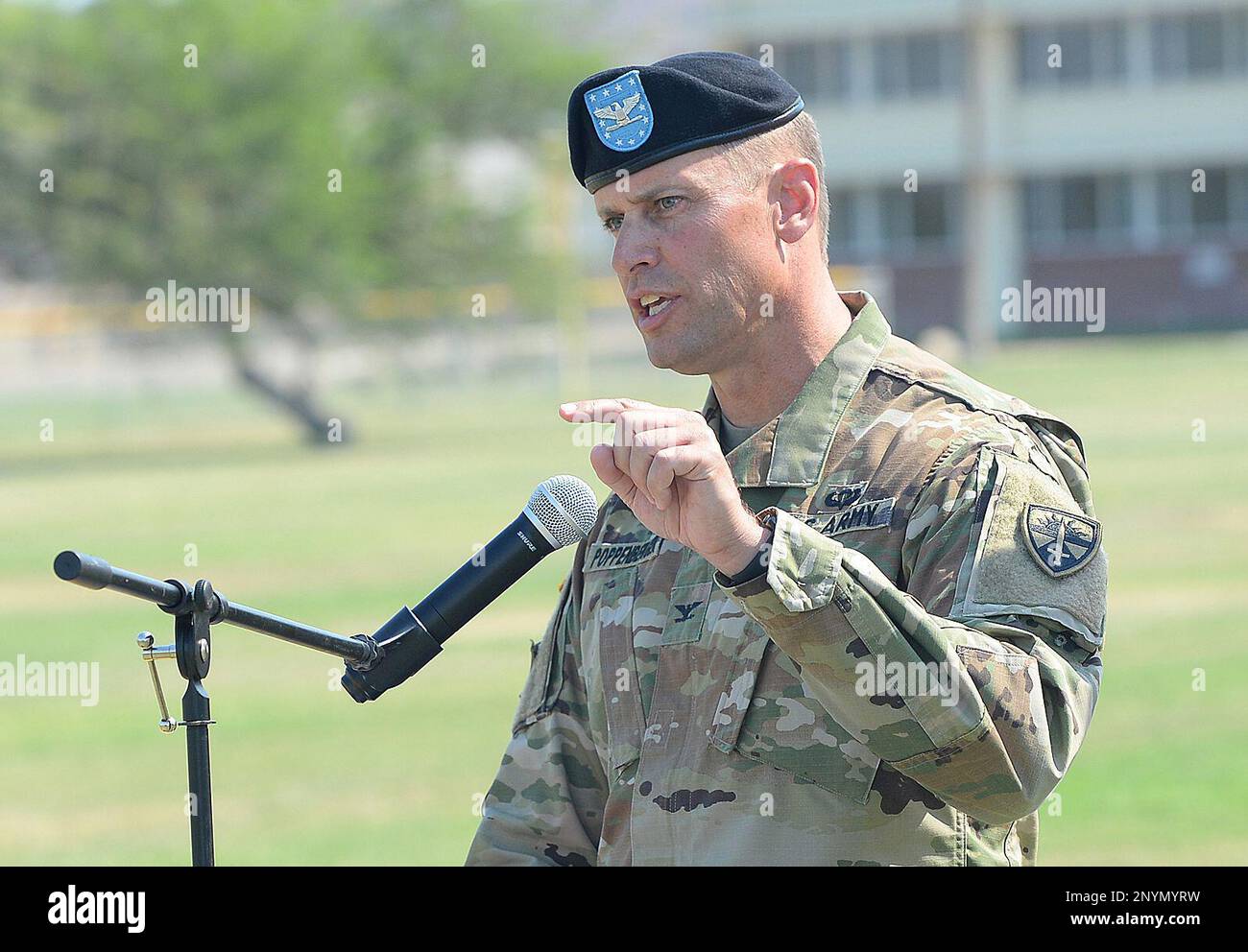 New U.S. Army Yuma Proving Ground, Yuma, Ariz., senior commander Col ...