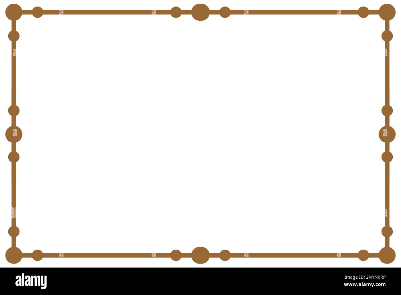 Artistic horizontal border and frame Stock Photo - Alamy