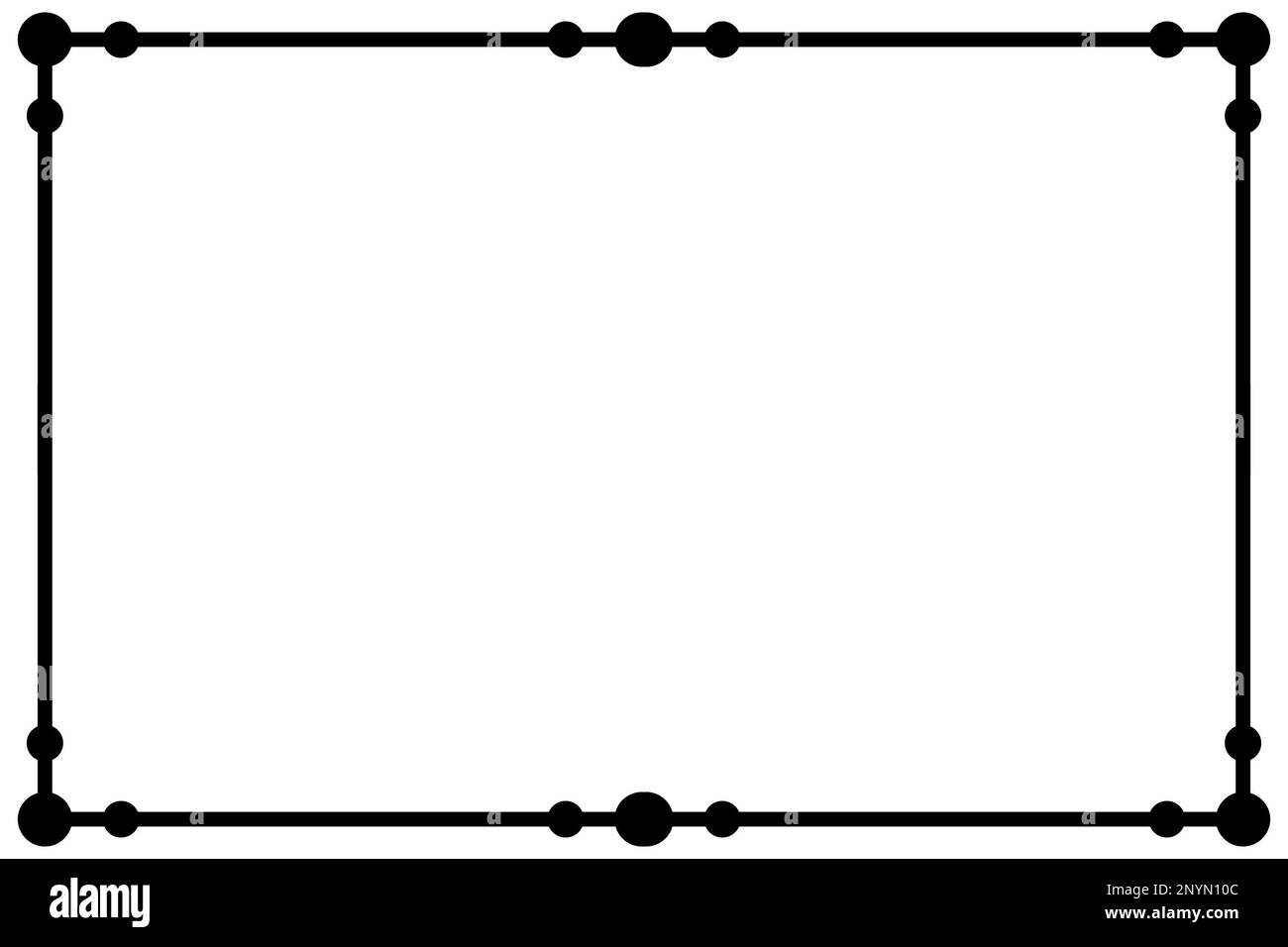 Old gold page frame Black and White Stock Photos & Images - Alamy