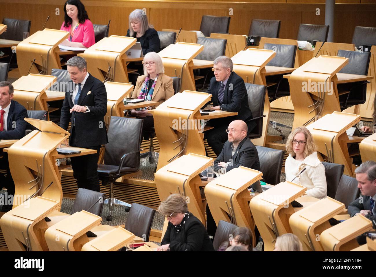 Edinburgh, Scotland, UK. 2nd Mar, 2023. PICTURED: Alex Cole-Hamilton ...