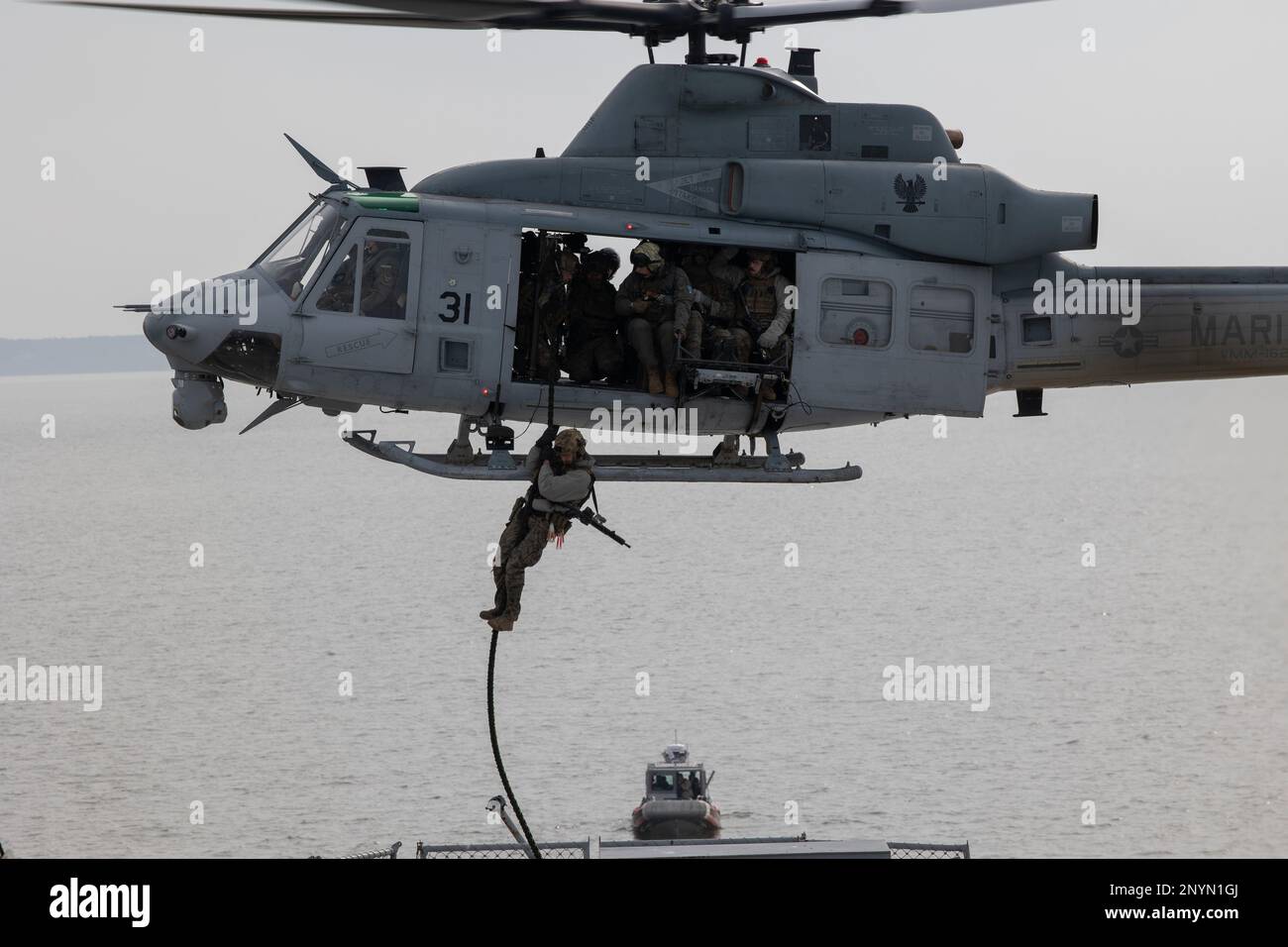 U.S. Marines with the Maritime Special Purpose Force (MSPF), 26th ...
