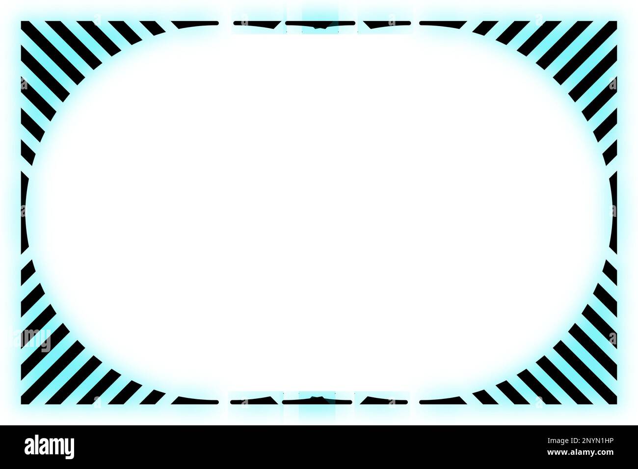 Artistic horizontal border and frame Stock Photo - Alamy