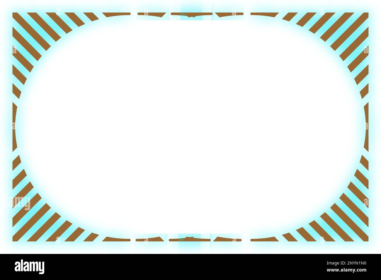 Artistic horizontal border and frame Stock Photo - Alamy
