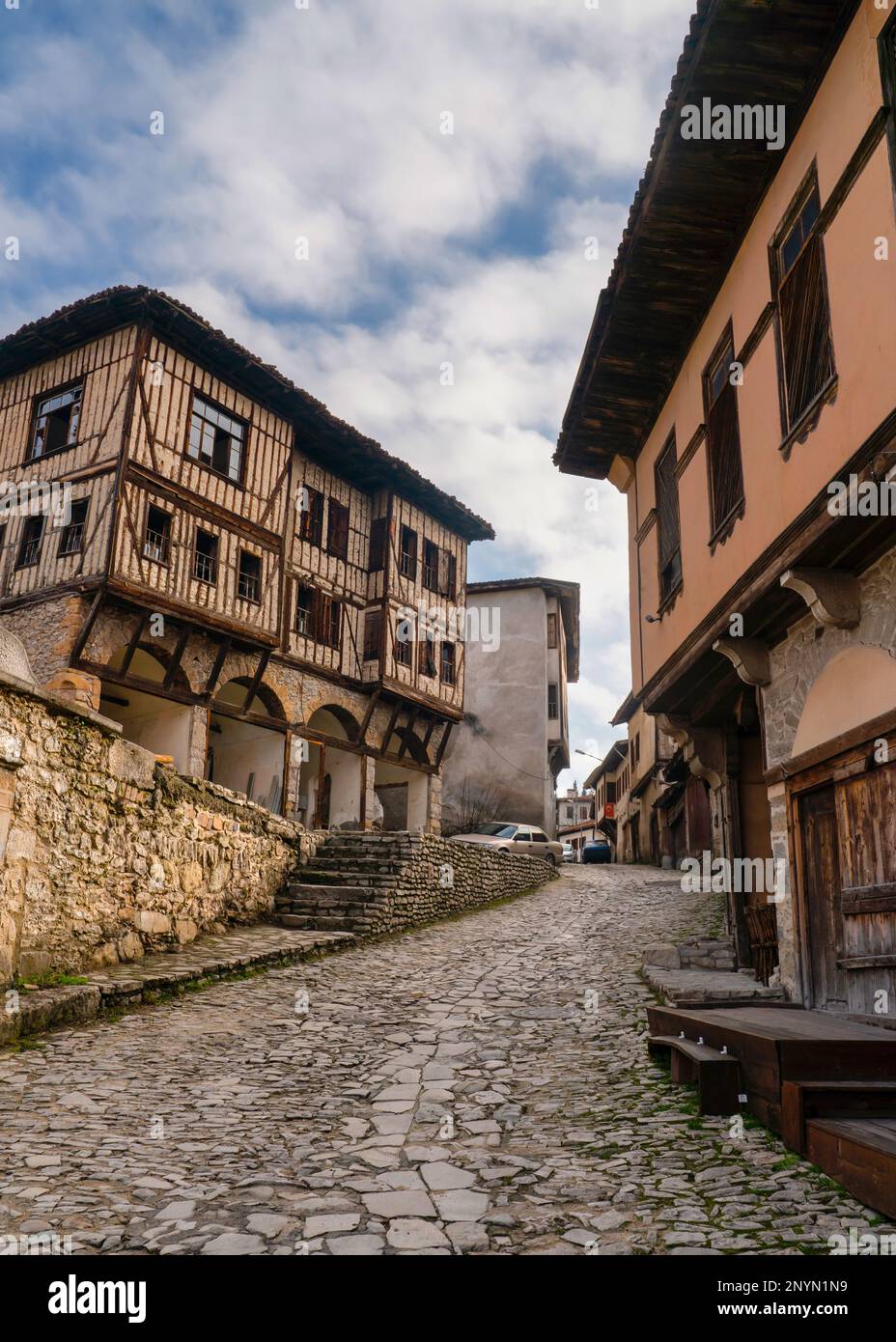 Traditional Turkish houses in Safranbolu, Karabuk, Turkey Stock Photo ...