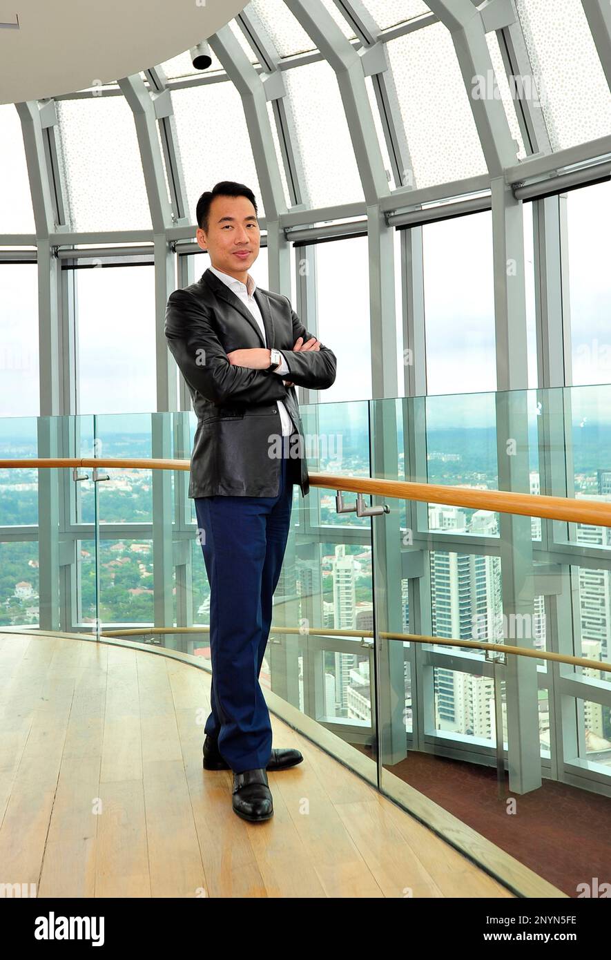 The ION Man, Chris Chong, chief executive officer of Orchard Turn ...