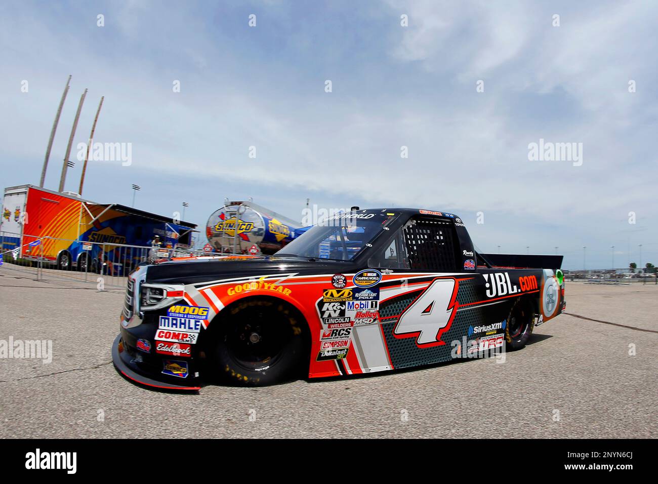 Christopher Bell, JBL Toyota Tundra during practice for the NASCAR ...