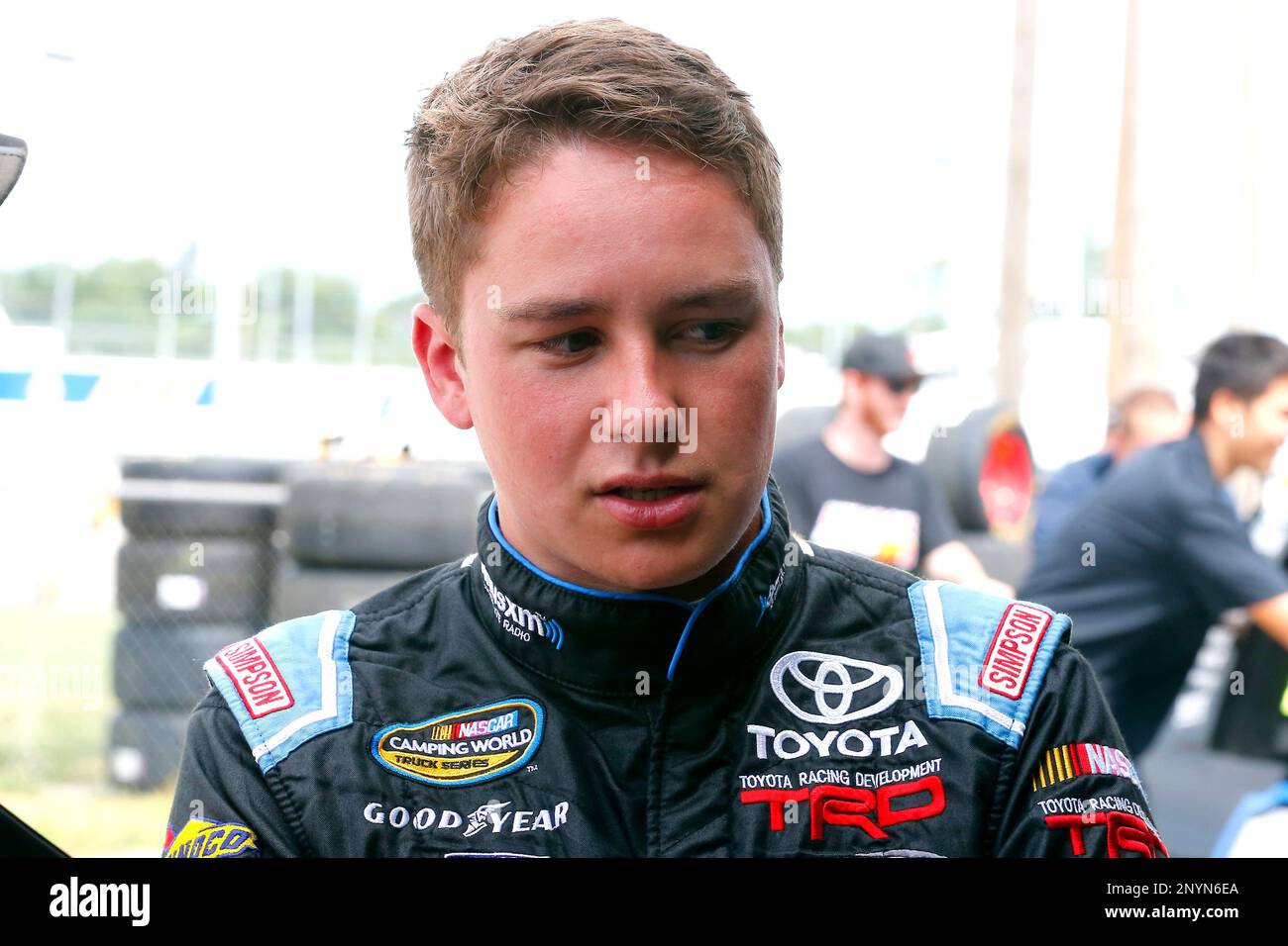 Christopher Bell, JBL Toyota Tundra during practice for the NASCAR ...