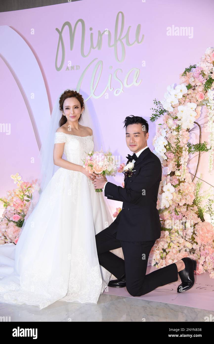 Senda Aisa get married with her four years younger lover Mingpu Zhou in ...