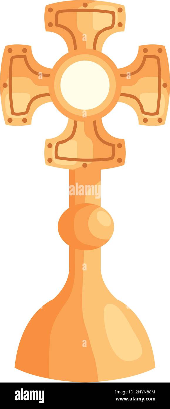 catholic cross with communion Stock Vector Image & Art - Alamy