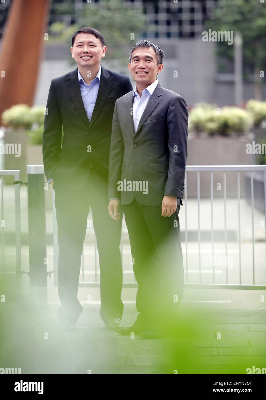 (left to right )Mr Sean Mah, CIO and Mr Lee Kian Soon, CEO of Astral ...