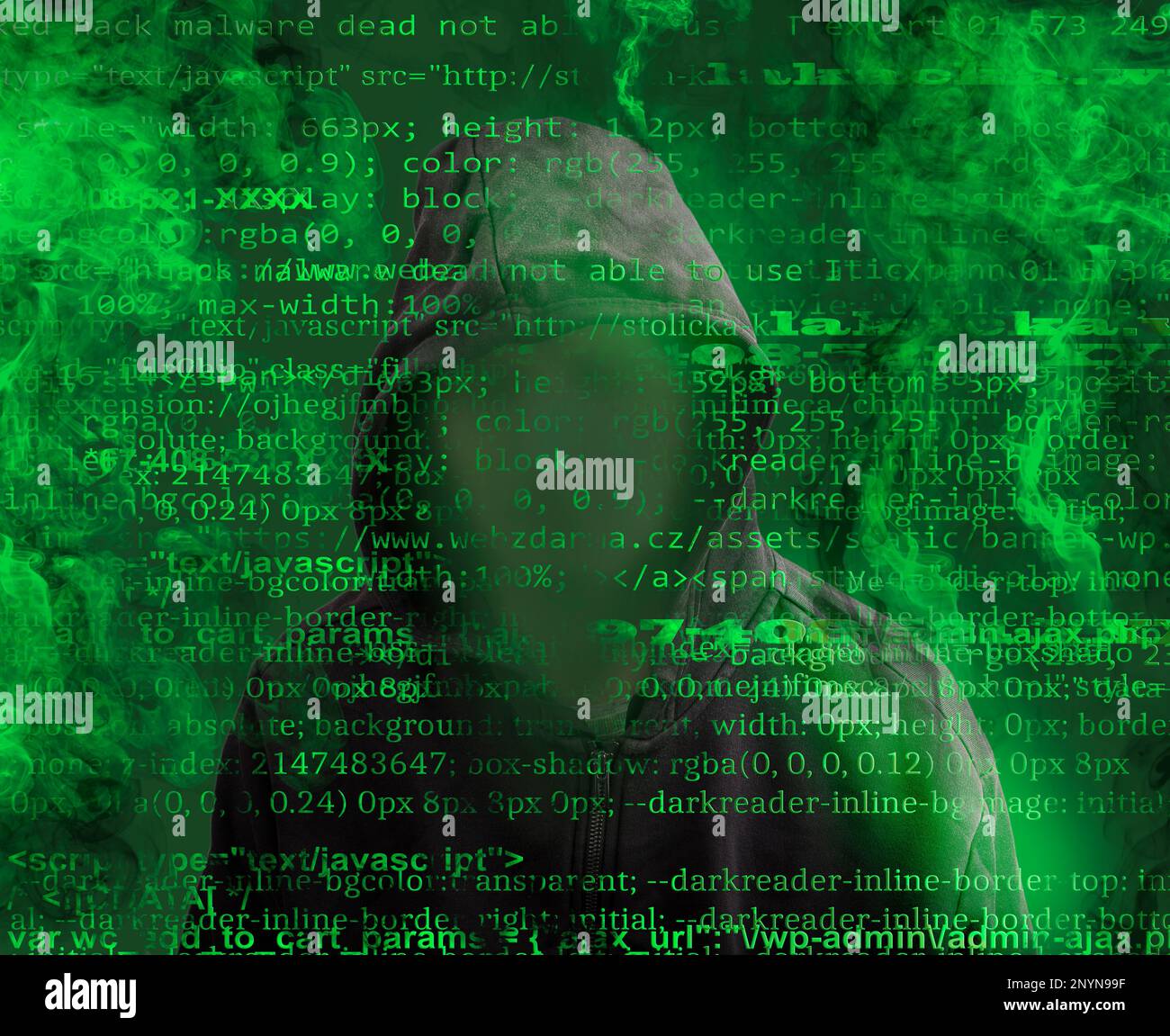 Faceless computer hacker hi-res stock photography and images - Alamy