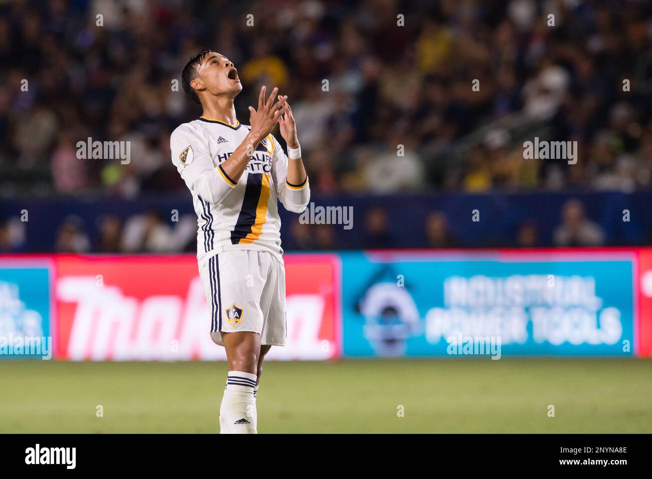 CARSON, CA - JUNE 17: Los Angeles Galaxy forward Ariel Lassiter (15 ...