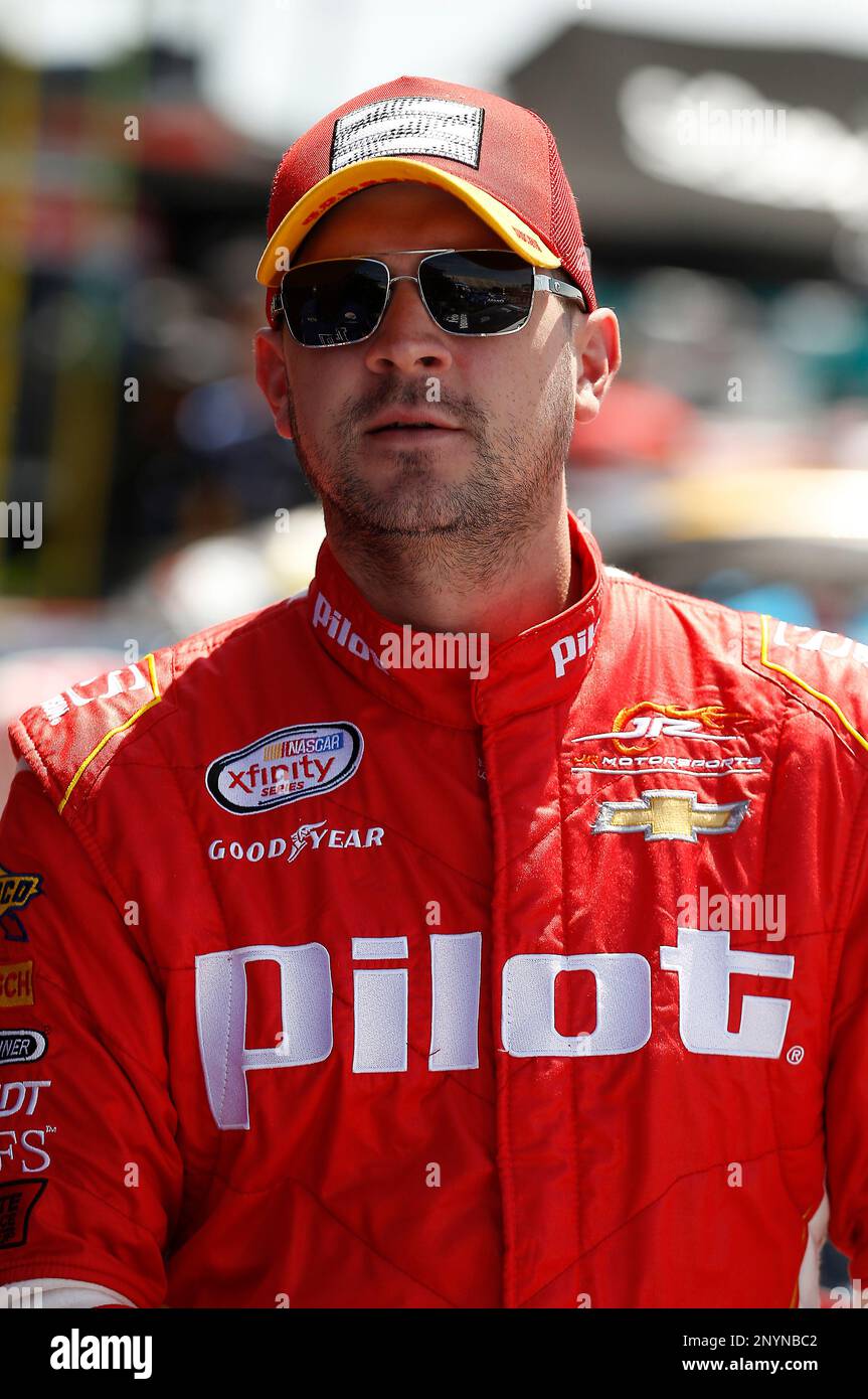 Michael Annett, Pilot Flying J Chevrolet Camaro during practice for the ...