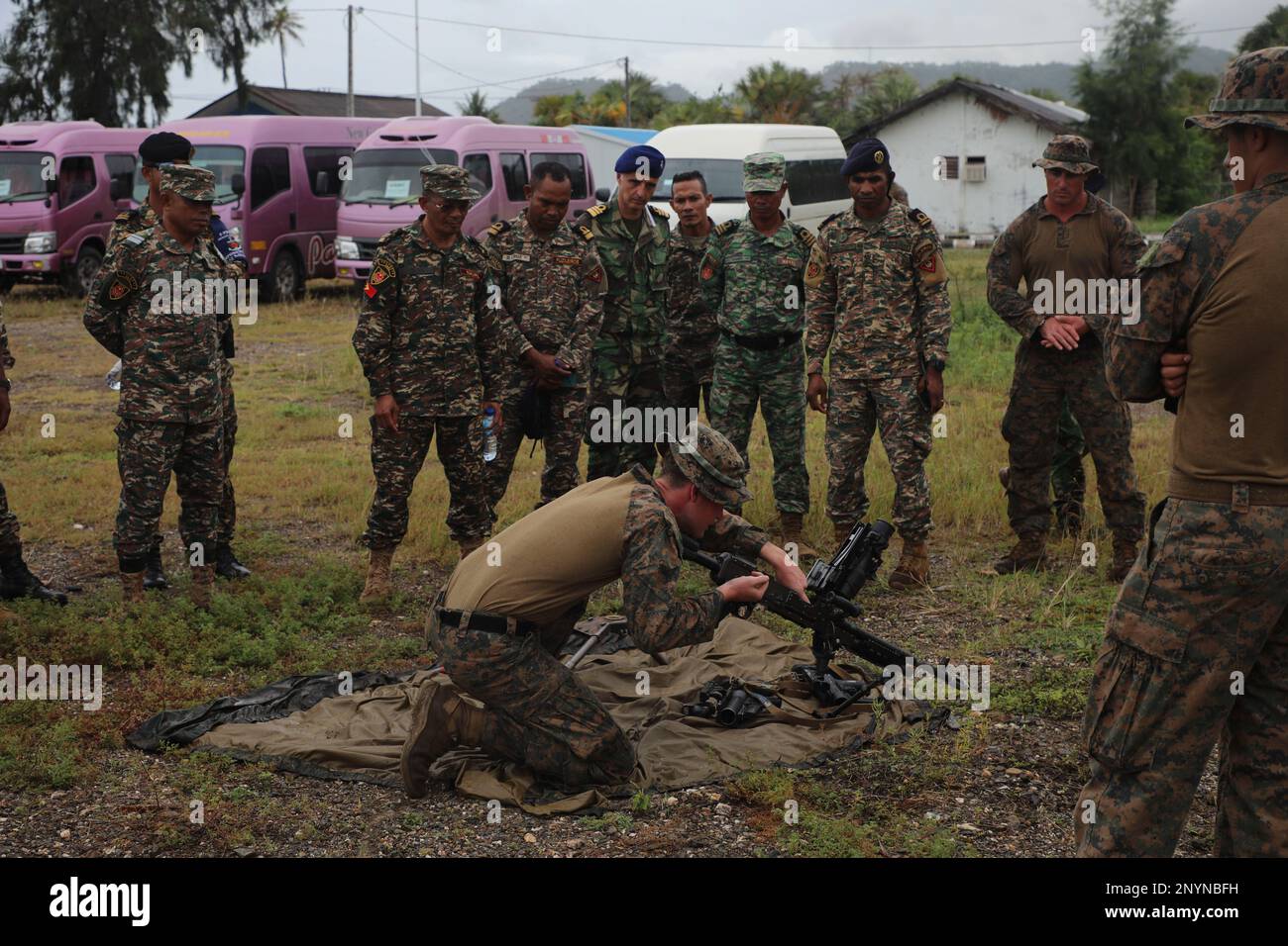 NAVAL BASE HERA, Timor-Leste (Feb. 13, 2023) – U.S. Marine Corps Lance ...