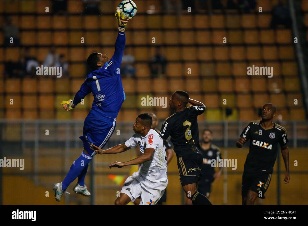 SAO PAULO - SP - 06/17/2017 - BRASILEIRO A 2017 / SANTOS X PONTE PRETA ...