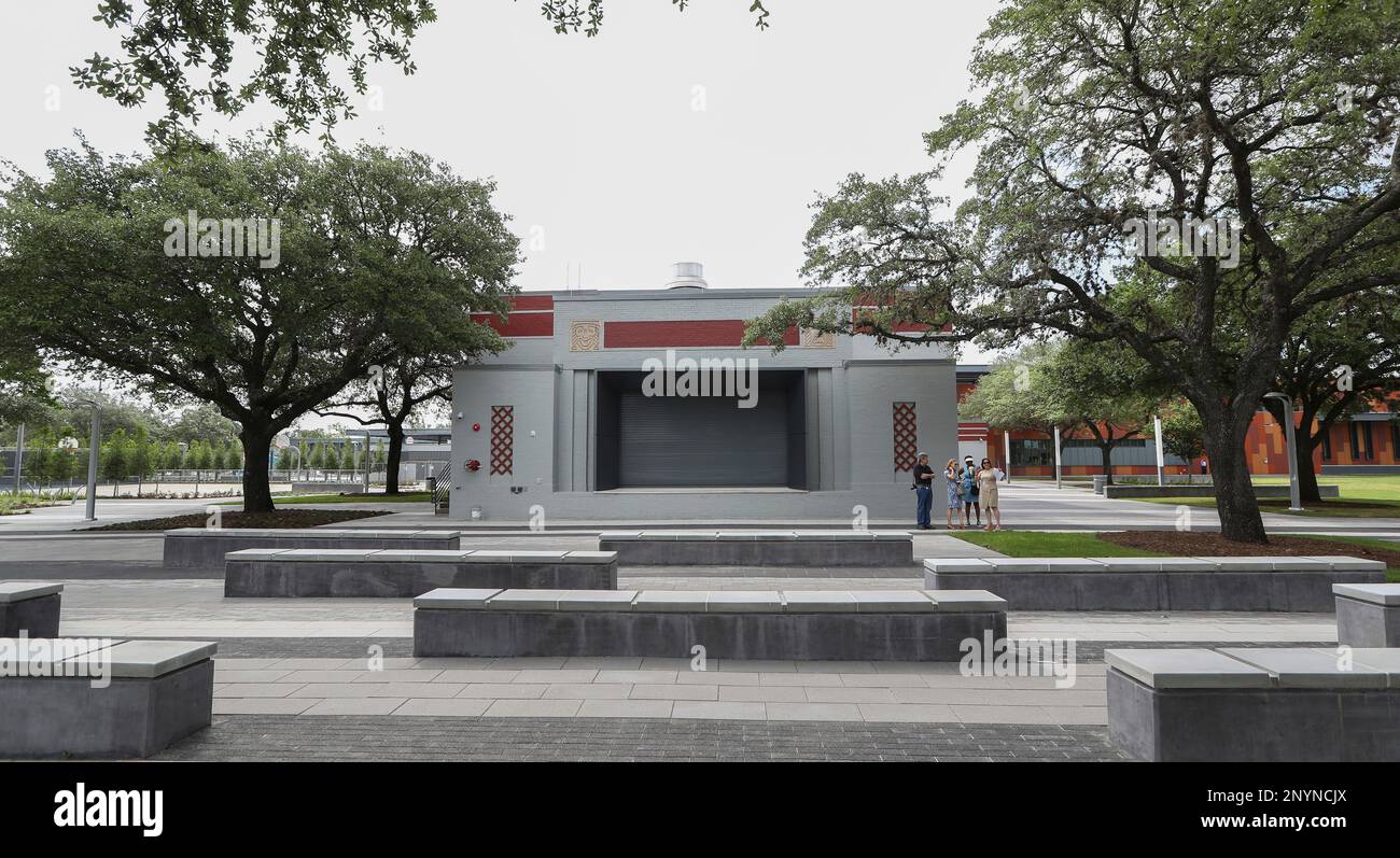 Emancipation Park's outdoor stage is seen Tuesday, June 13, 2017, in ...