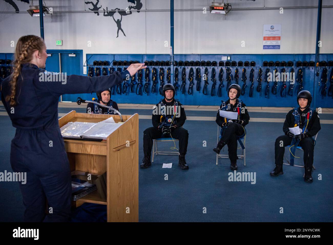 U.S. AIR FORCE ACADEMY, Colo. -- The SpaceX Polaris Dawn crew conduct ...