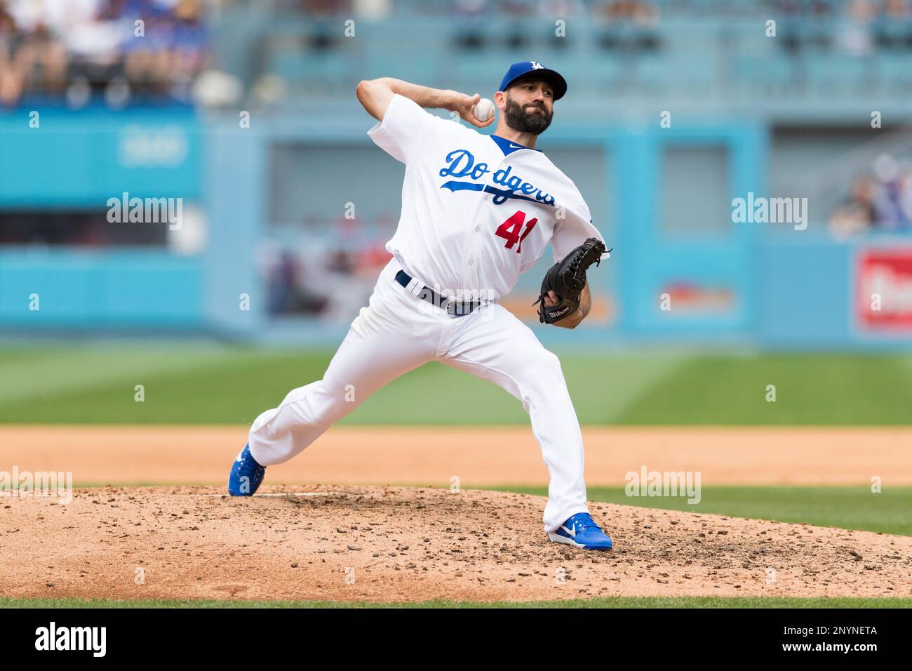 LOS ANGELES, CA - JUNE 11: Los Angeles Dodgers relief pitcher Chris ...