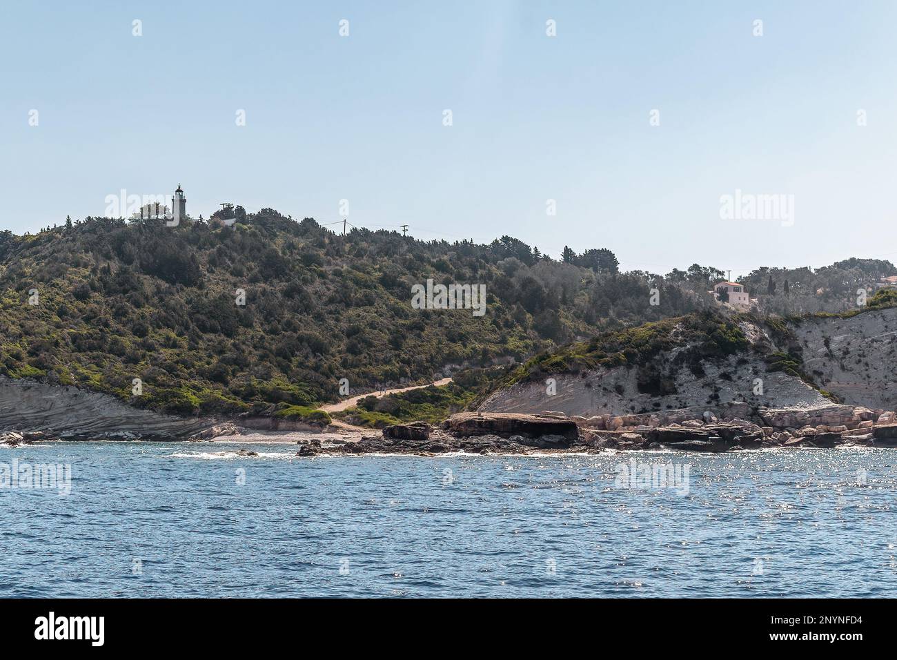 Summertime in Sivota Thesprotia Greece Paxos Islands Stock Photo - Alamy