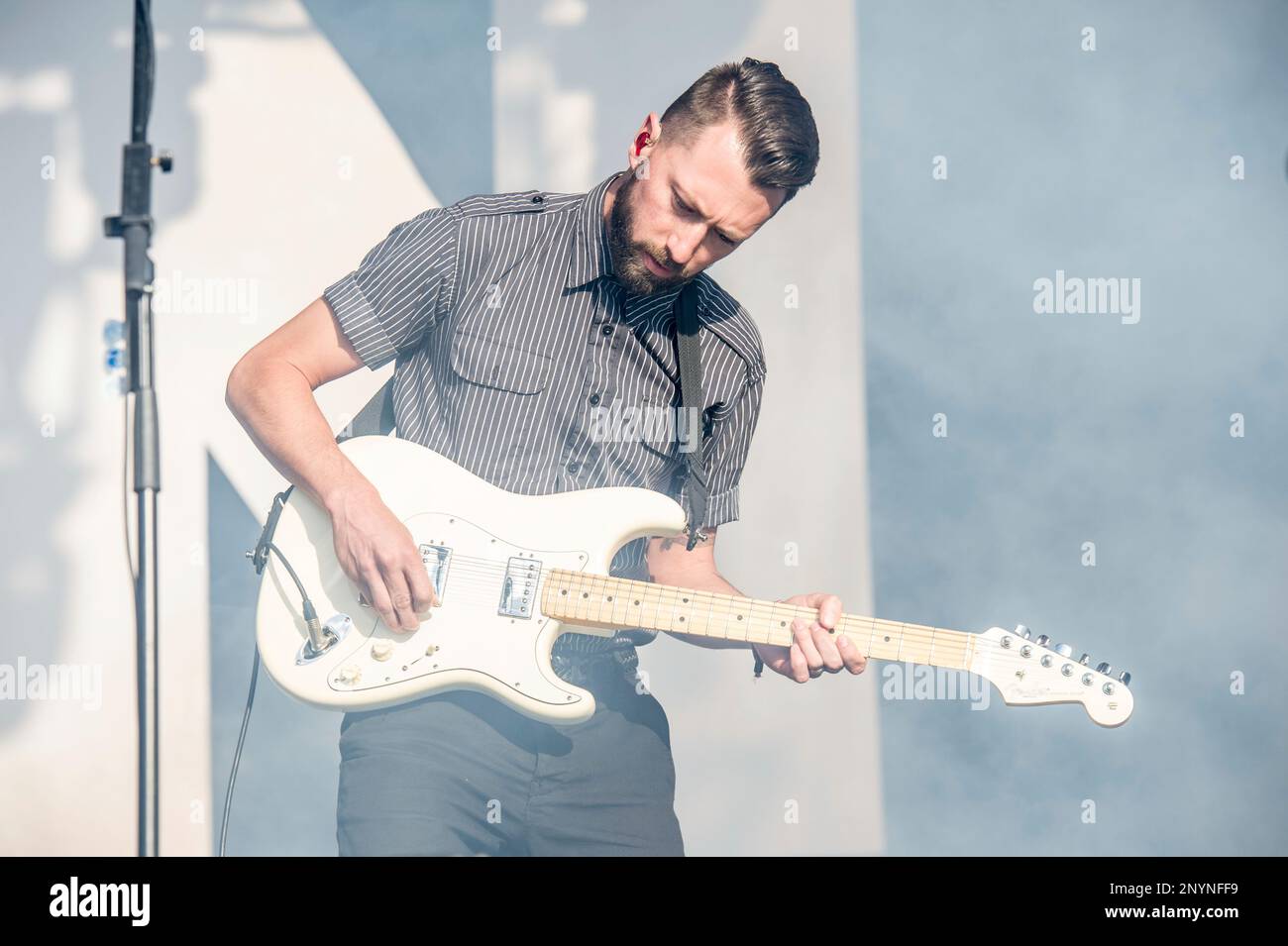 Drew Stewart of Awolnation performs during the BottleRock Napa Valley ...