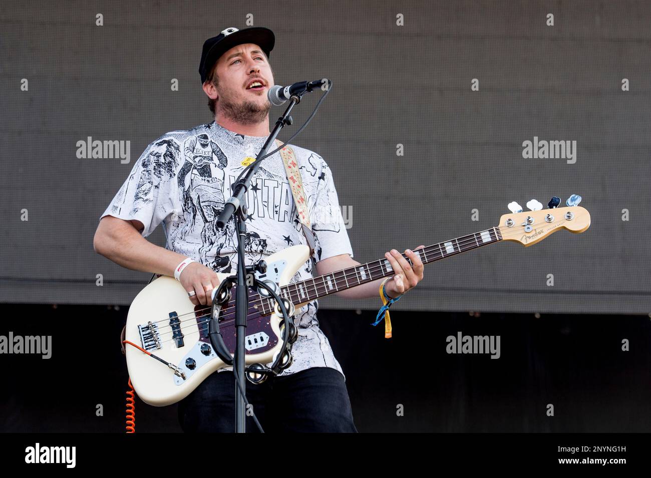 Zachary Carothers of Portugal. The Man performs during the BottleRock ...
