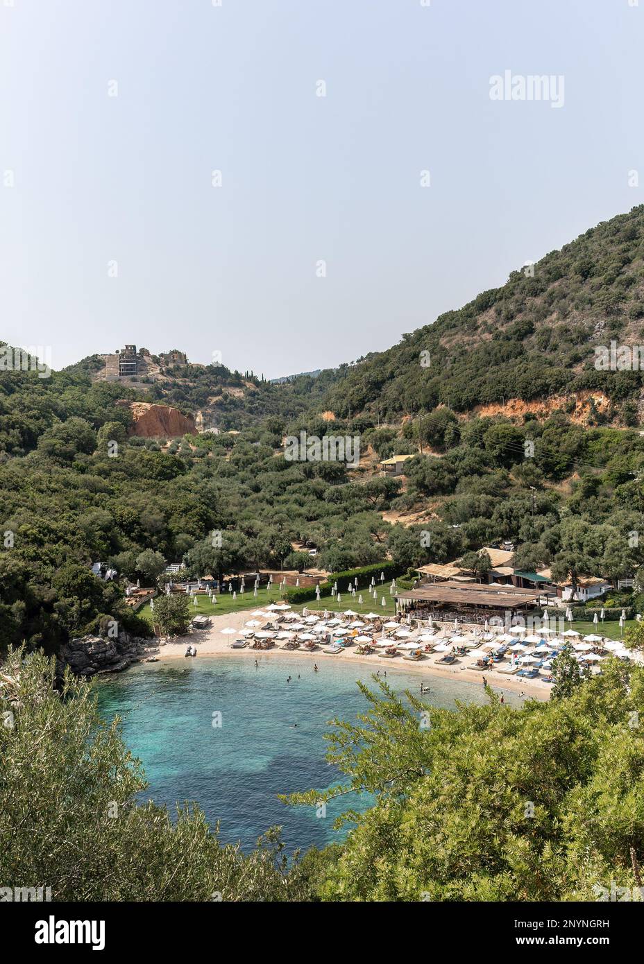 Summertime in Sivota Thesprotia Greece hidden beach Stock Photo - Alamy