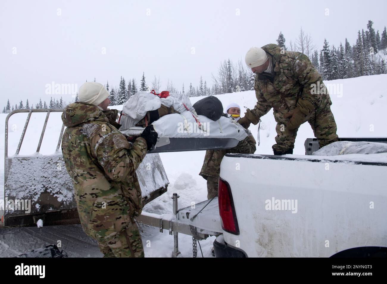 U.S. Air Force tactical air control party specialists with Detachment 1 ...