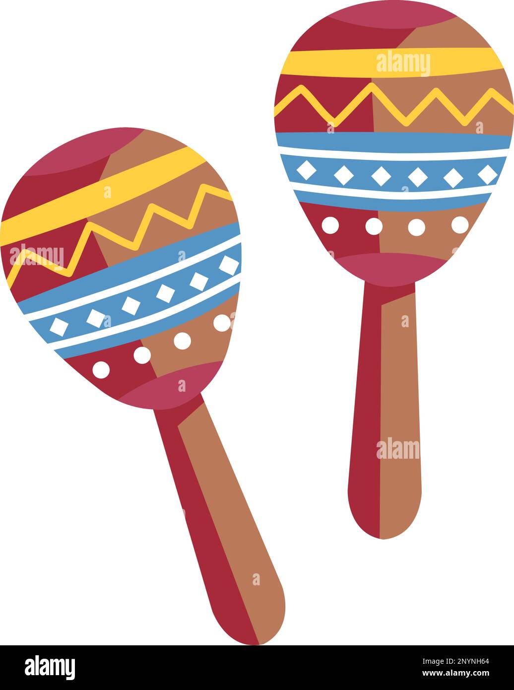 maracas instrument musical Stock Vector Image & Art - Alamy