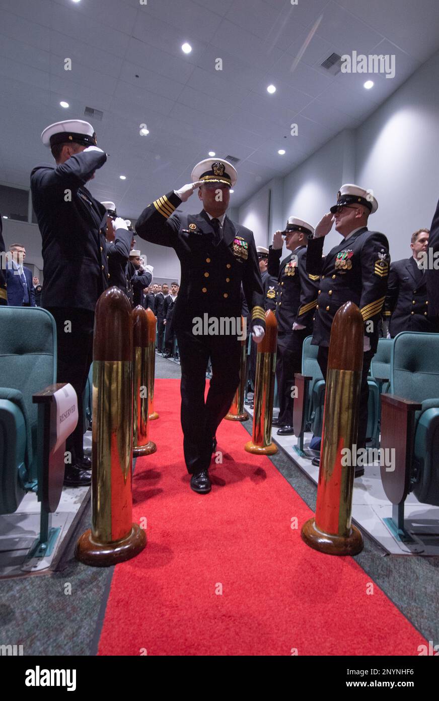 KEYPORT, Wash. (Jan. 6, 2023) Capt. Chimi Zacot, commander of Submarine ...