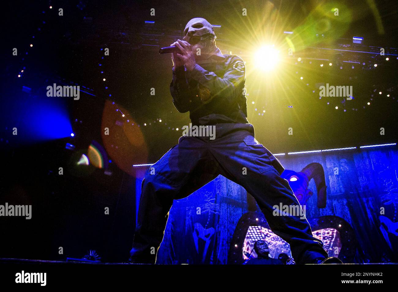 Corey Taylor of Slipknot performs at Rupp Arena on Nov. 22, 2014, in ...