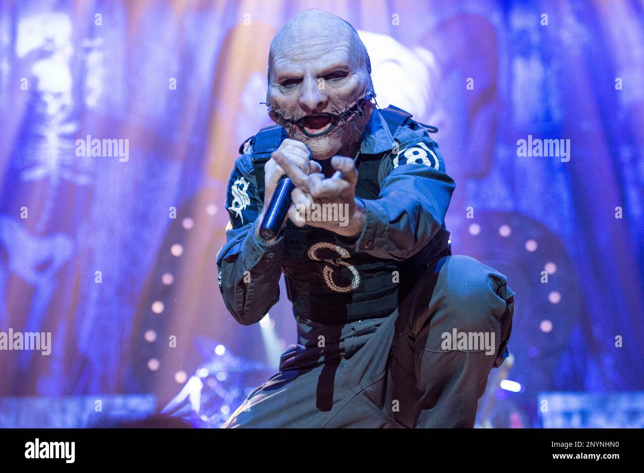 Corey Taylor of Slipknot performs at Rupp Arena on Nov. 22, 2014, in ...