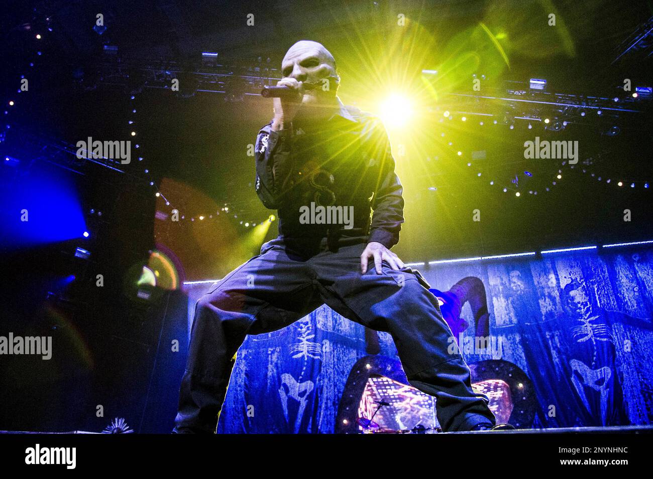 Corey Taylor of Slipknot performs at Rupp Arena on Nov. 22, 2014, in ...