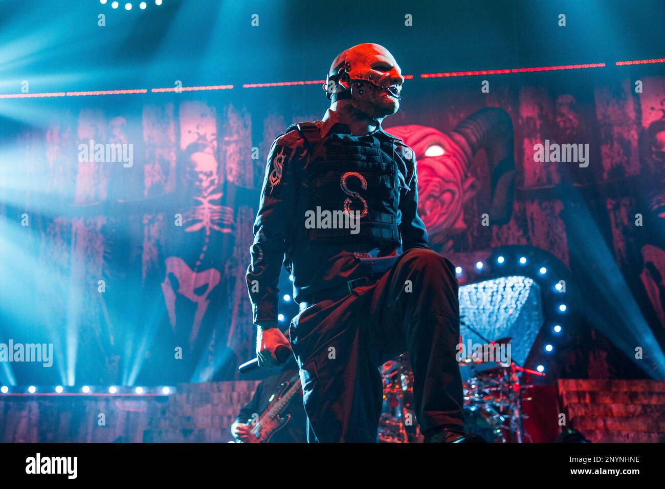 Corey Taylor of Slipknot performs at Rupp Arena on Nov. 22, 2014, in ...