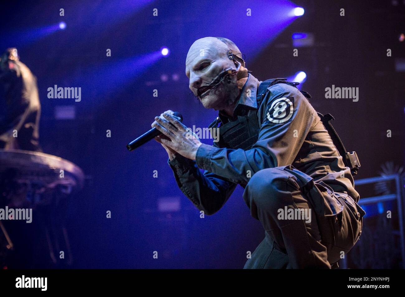 Corey Taylor of Slipknot performs at Rupp Arena on Nov. 22, 2014, in ...