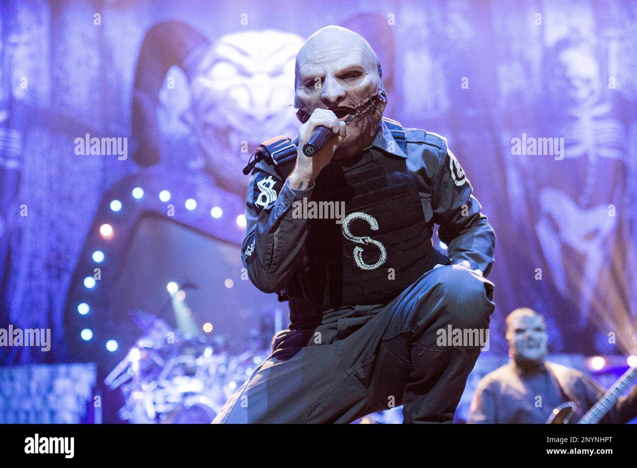 Corey Taylor of Slipknot performs at Rupp Arena on Nov. 22, 2014, in ...