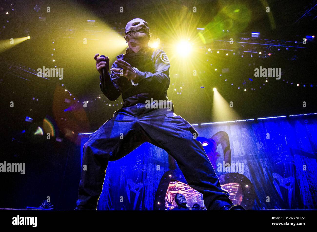 Corey Taylor of Slipknot performs at Rupp Arena on Nov. 22, 2014, in ...