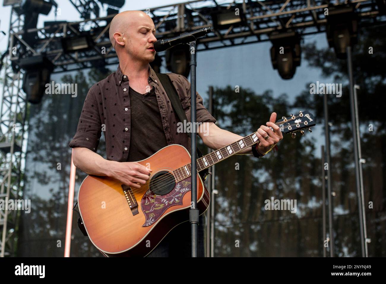 Isaac Slade of The Fray performs at the 2nd Annual BottleRock Napa ...