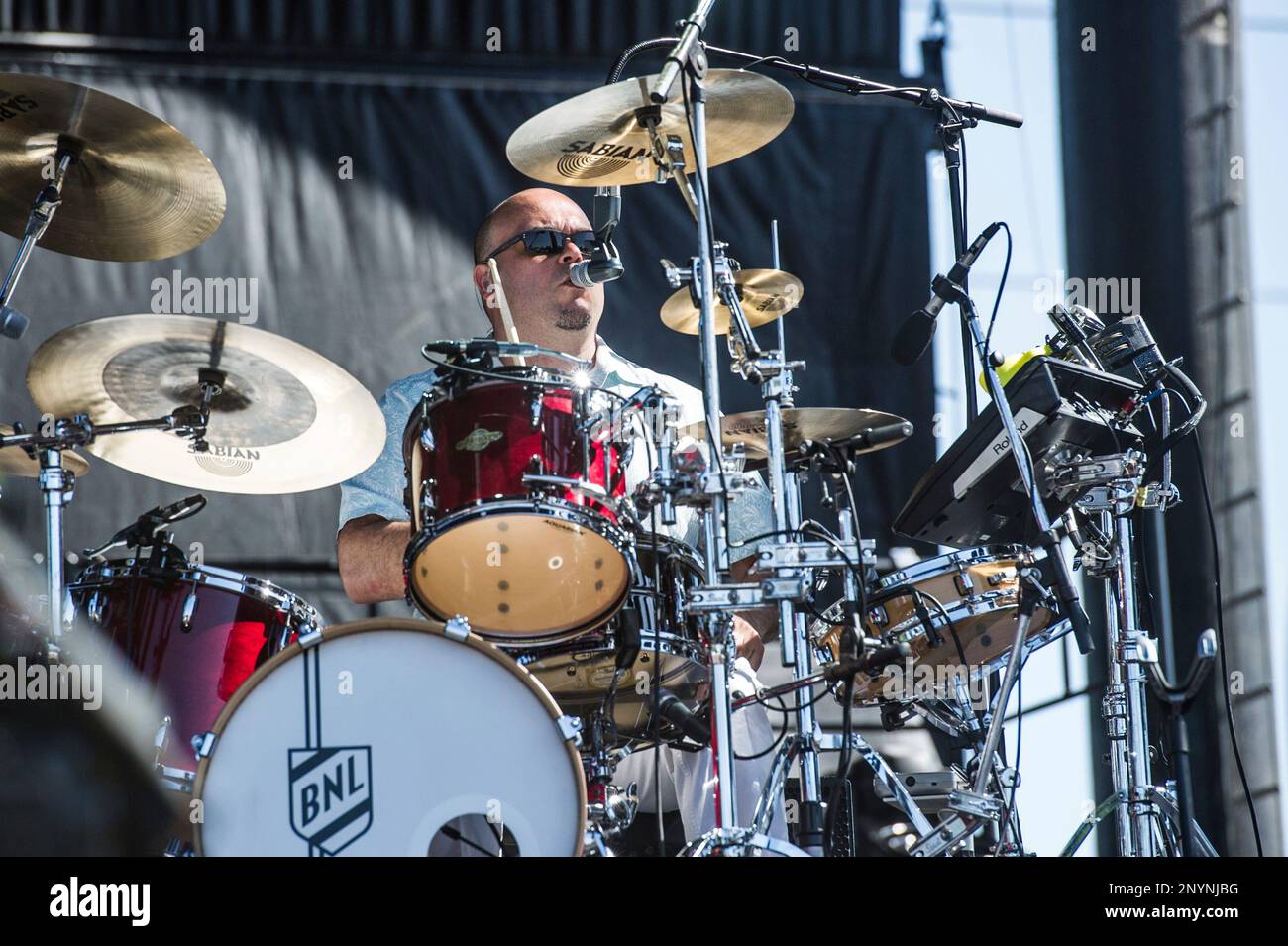 Tyler Stewart of Barenaked Ladies performs at the 2nd Annual BottleRock ...