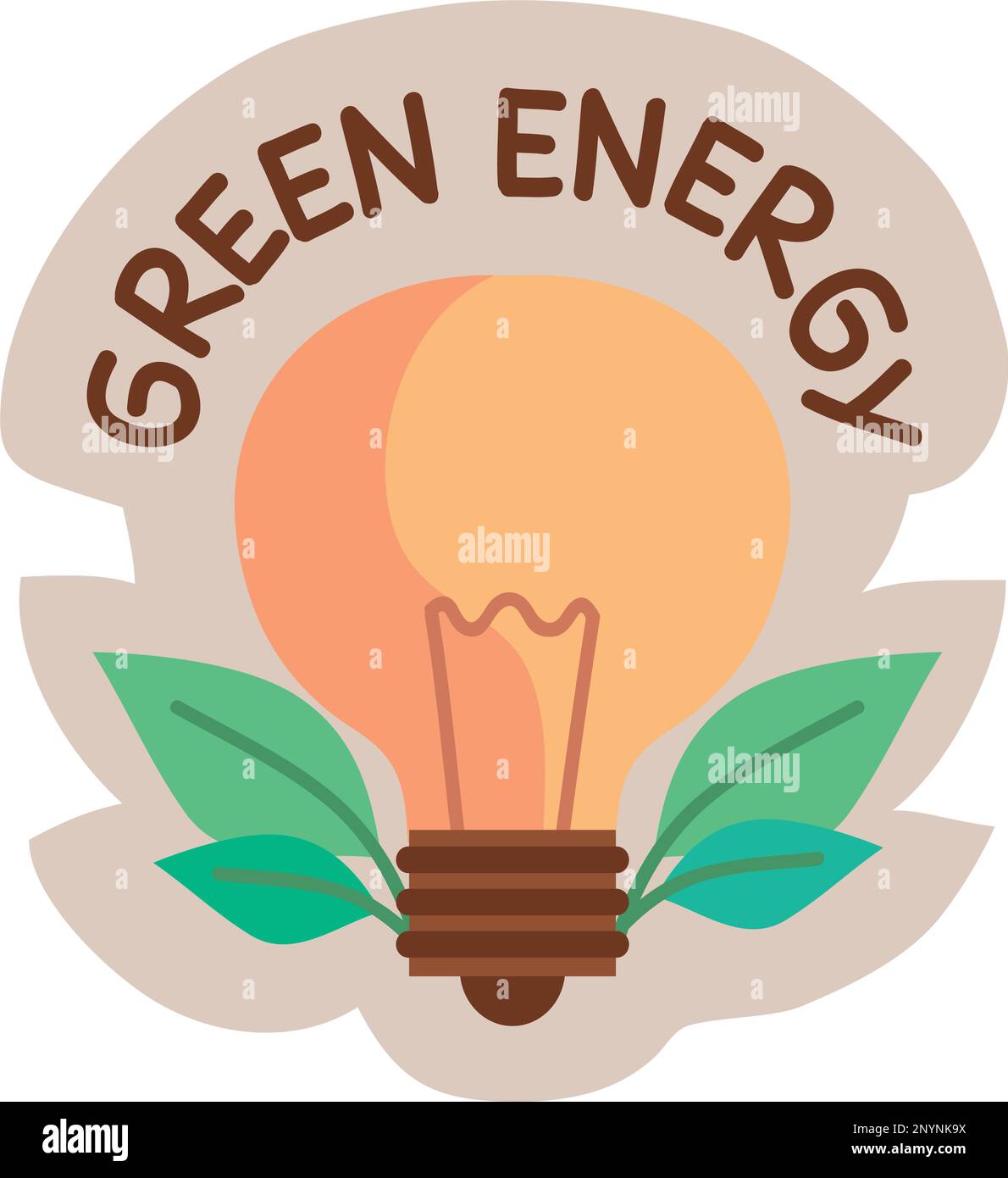 green energy ecology stamp Stock Vector Image & Art - Alamy