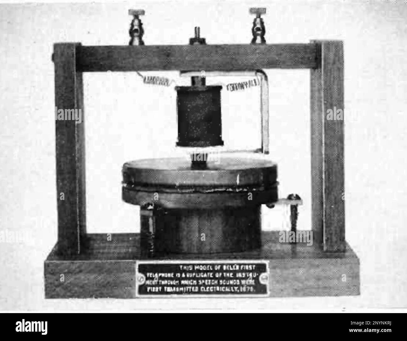 The first telephone hi-res stock photography and images - Alamy