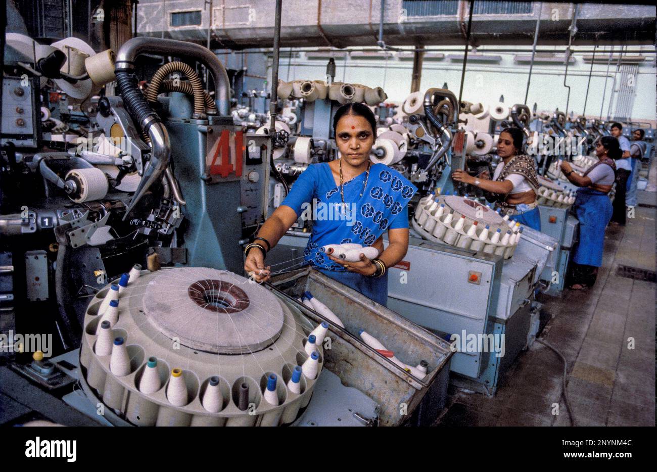 Textile mill india hi-res stock photography and images - Alamy
