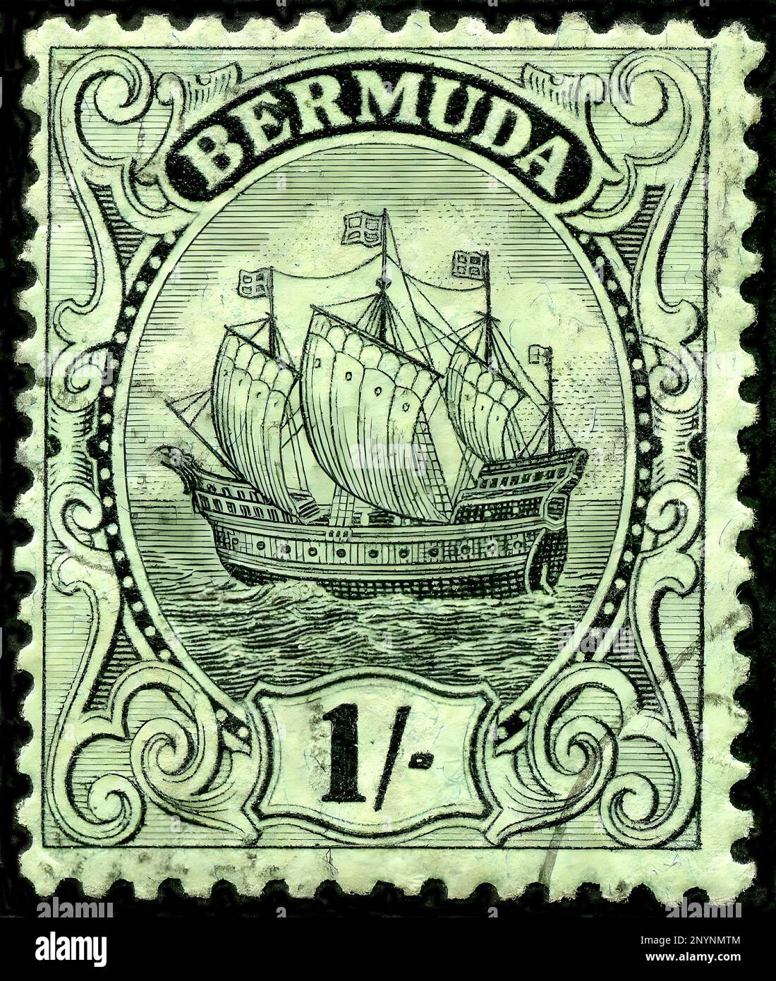 Postage stamp bermuda hi-res stock photography and images - Alamy