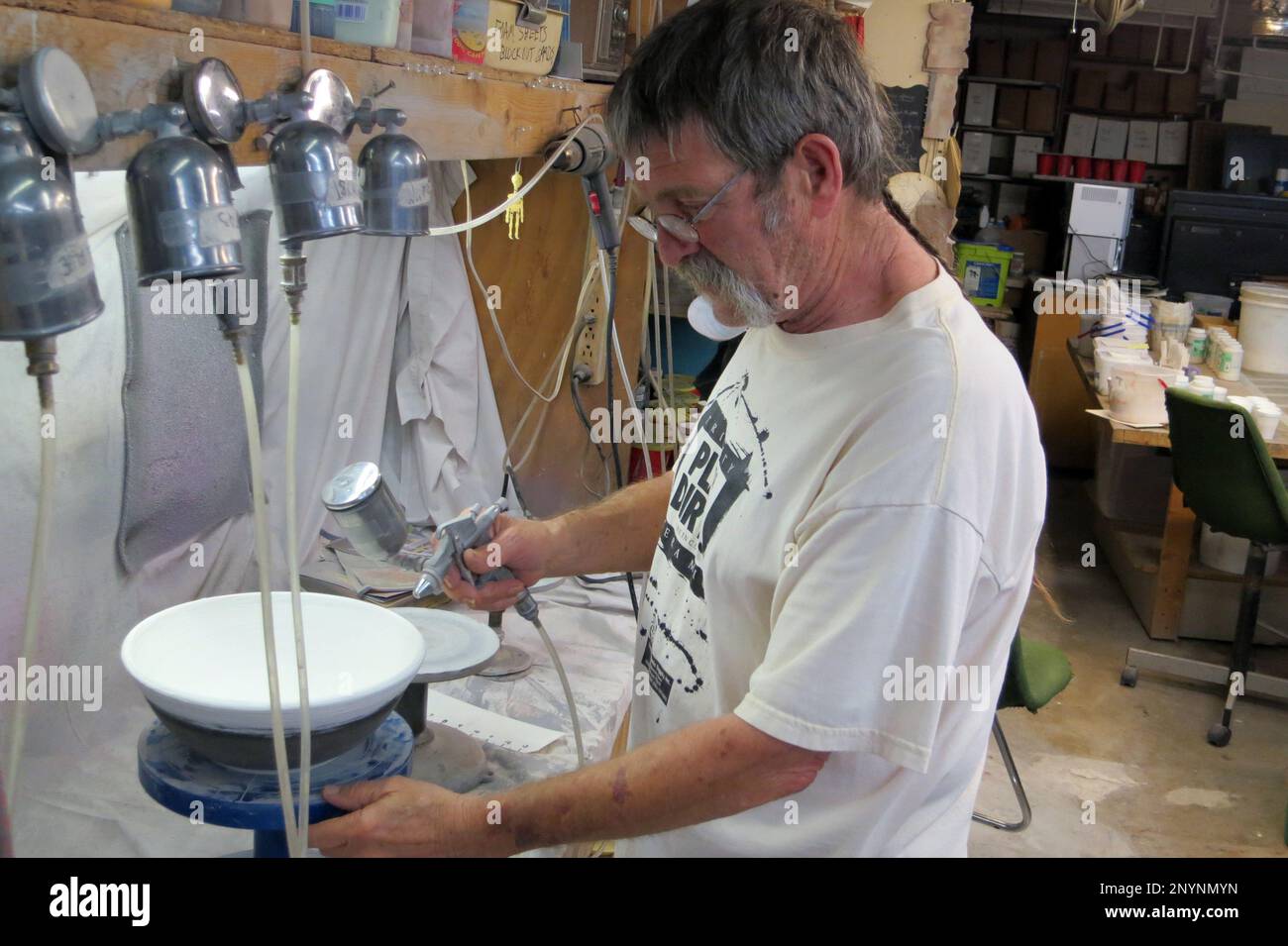 Roger Allen bought the property that became the Chicken Farm in 1991 ...