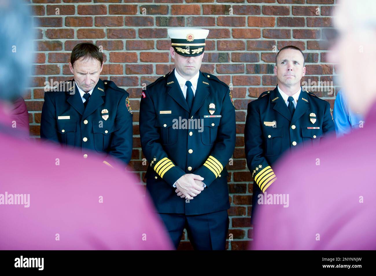 From right, Bowling Green Fire Department Chief Jason Colson and Deputy ...